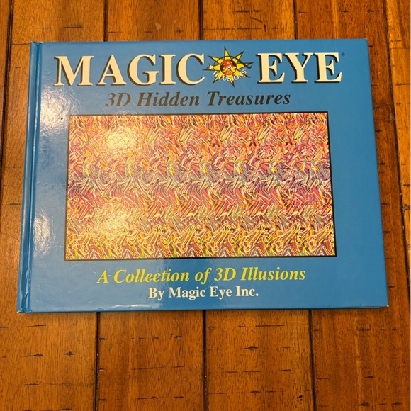 Other | Magic Eye 3d Hidden Treasures Book | Poshmark